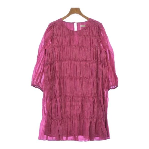 【タイプ】レディース【商品番号】2200537712164r20250218【コンディション】ランク：新品同様   【カラー】ピンク【サイズ】M【実寸(cm)】身幅:48cm,肩幅:38.5cm,袖丈:47.5cm,着丈:89cm【素材】レ...