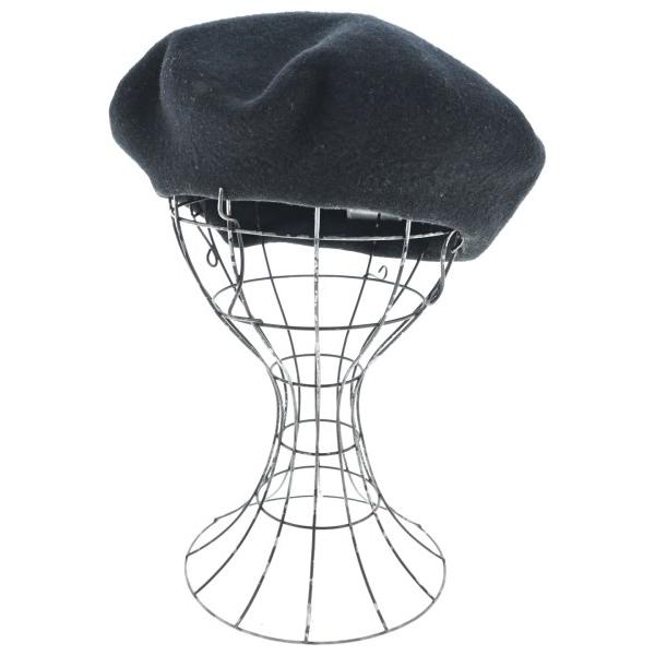 【ブランド】LAULHERE (ローレール)【タイプ】レディース【商品番号】2200665539121r20260406【コンディション】ランク：B   詳細：スレ、変色あり【カラー】黒【サイズ】-【実寸(cm)】頭まわり:53cm,高さ:...