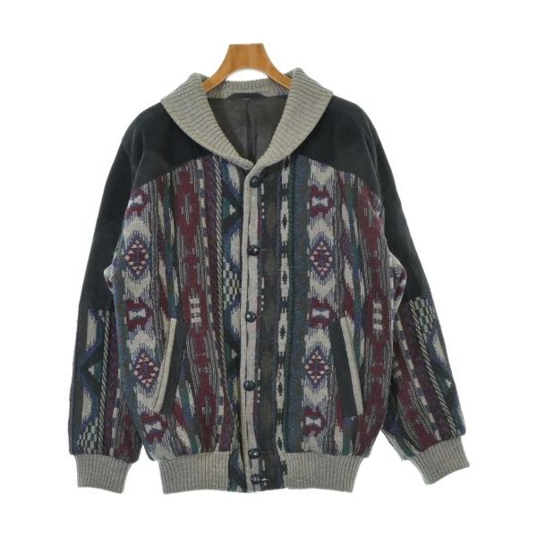 【ブランド】MAYSER (マイザー)【タイプ】メンズ【商品番号】2200657383145r20260303【コンディション】ランク：B   詳細：首まわり、ポケット口汚れあり【カラー】グレーxエンジx紺等【サイズ】54(XXL位)【実寸...