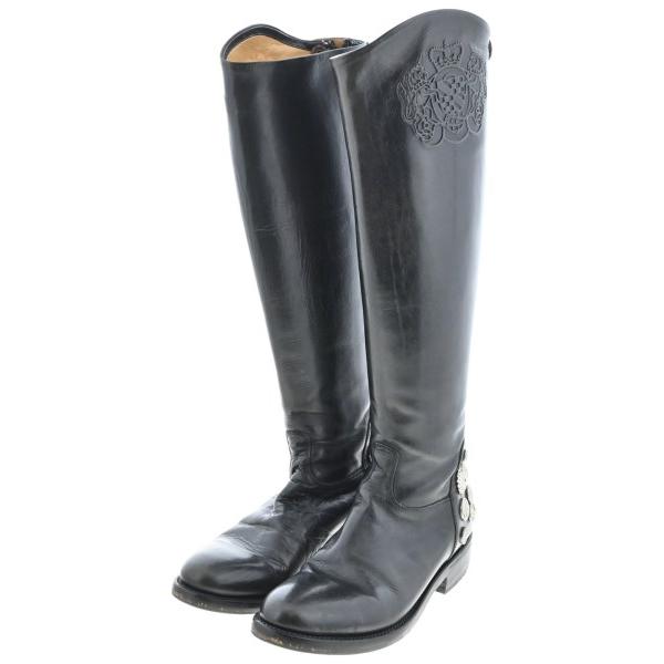 【ブランド】ALBERTO FASCIANI (アルベルトファッシャーニ)【タイプ】レディース【商品番号】2200622889115r20251229【コンディション】ランク：B   詳細：スレあり【カラー】黒【サイズ】EU37(23.5c...