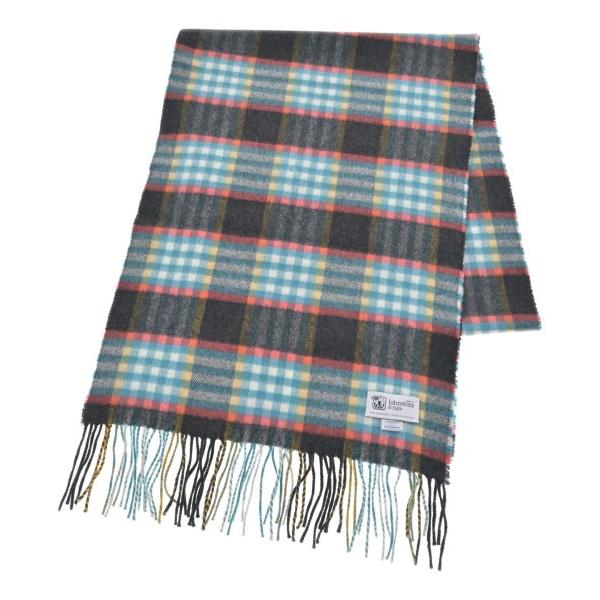 【ブランド】Johnstons of Elgin (ジョンストンズオブエルガン)【タイプ】レディース【商品番号】2200650810013r20260318【コンディション】ランク：A   【カラー】水色xグレーxピンク等(チェック)【サイ...
