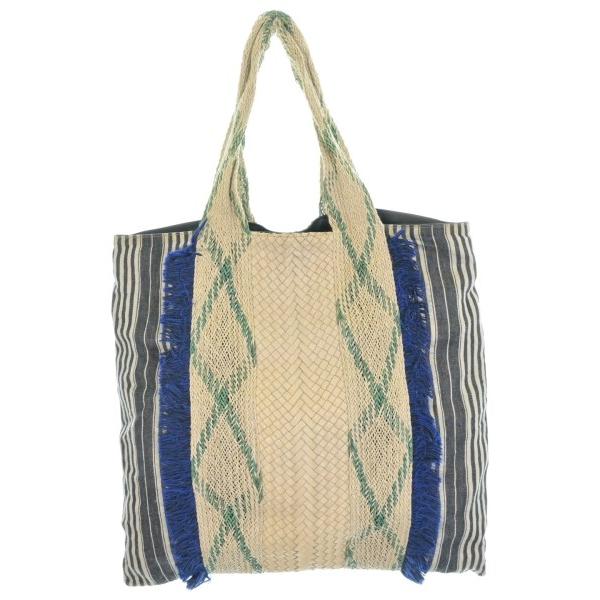 【ブランド】CLARAMONTE (クララモンテ)【タイプ】レディース【商品番号】2200643565050r20260203【コンディション】ランク：B   【カラー】ベージュx黒x青等(総柄)【サイズ】-【実寸(cm)】最大横:42cm...