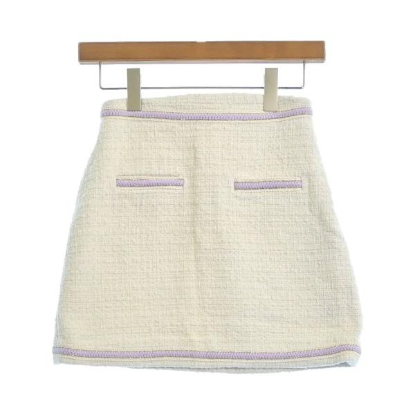 【ブランド】maje (マージュ)【タイプ】レディース【商品番号】2200598329325r20250915【コンディション】ランク：A   【カラー】白【サイズ】34(XS位)【実寸(cm)】ウエスト:61cm,ヒップ:79cm,スカー...