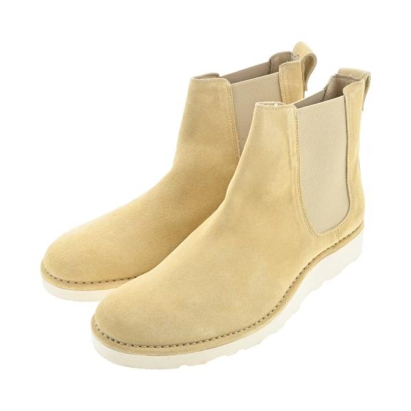 【ブランド】SOULLAND (ソウルランド)【タイプ】メンズ【商品番号】2200650104037r20260127【コンディション】ランク：A   【カラー】ベージュ【サイズ】EU42(27cm位)【実寸(cm)】高さ:14cm,ヒール...