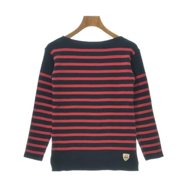 【タイプ】レディース【商品番号】2200533031146r20250217【コンディション】ランク：B   詳細：色あせがあります。【カラー】紺x赤(ボーダー)【サイズ】XXS【実寸(cm)】身幅:37.5cm,肩幅:37.5cm,袖丈:...