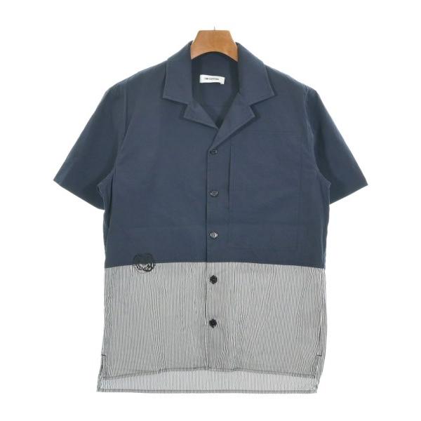 【ブランド】TIM COPPENS (ティムコペンズ)【タイプ】メンズ【商品番号】2200632852048r20251228【コンディション】ランク：B   詳細：首まわり汚れあり【カラー】紺【サイズ】S【実寸(cm)】身幅:48.5cm...