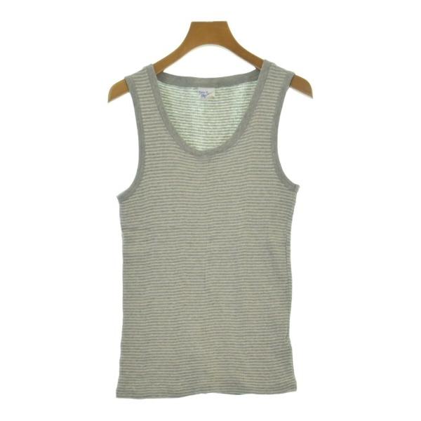 【ブランド】Robert P.Miller (ロバート・ピー・ミラー)【タイプ】レディース【商品番号】2200614646108r20251028【コンディション】ランク：A   【カラー】グレーx白(ボーダー)【サイズ】F【実寸(cm)】...