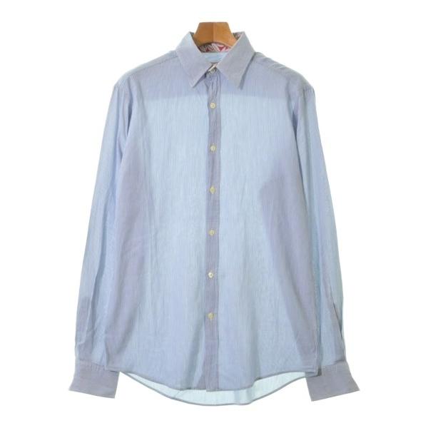 【ブランド】ESSENTIEL Antwerp (エッセンシャルアントワープ)【タイプ】メンズ【商品番号】2200480028022r20240828【コンディション】ランク：B   【カラー】青x白(ストライプ)【サイズ】39(M位)【実...