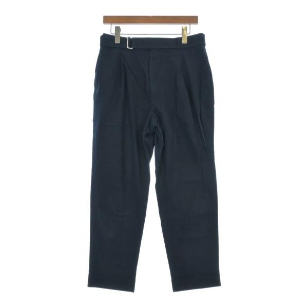 【ブランド】OFFICINE GENERALE (オフィシンジェネラール)【タイプ】メンズ【商品番号】2200637305013r20251215【コンディション】ランク：B   詳細：裾まわりスレあり【カラー】紺【サイズ】46(M位)【実...