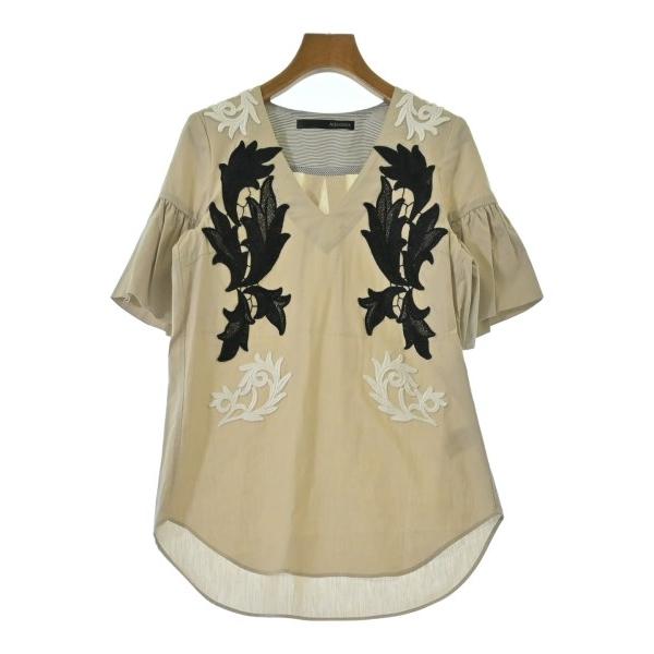 【ブランド】Adonisis (アドニシス)【タイプ】レディース【商品番号】2200628962027r20251205【コンディション】ランク：A   詳細：毛羽立ちあり【カラー】ベージュ【サイズ】F【実寸(cm)】身幅:41cm,肩幅:...