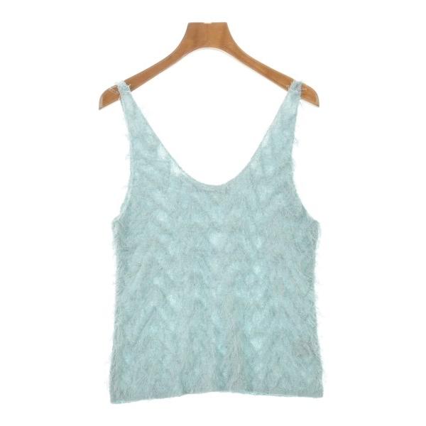 【ブランド】Adonisis (アドニシス)【タイプ】レディース【商品番号】2200608895253r20251103【コンディション】ランク：A   【カラー】水色【サイズ】F【実寸(cm)】身幅:39cm,肩からの総丈:55cm【素材...