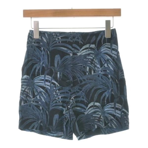 【タイプ】レディース【商品番号】2200521104036r20250124【コンディション】ランク：A   詳細：品質表示にダメージがあります。【カラー】紺x黒(総柄)【サイズ】6(S位)【実寸(cm)】ウエスト:62cm,ヒップ:80c...