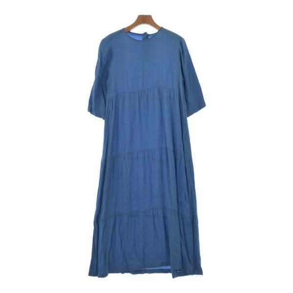 【タイプ】レディース【商品番号】2200481207068r20240914【コンディション】ランク：B   【カラー】青【サイズ】1(S位)【実寸(cm)】身幅:43cm,肩幅:40cm,袖丈:35cm,着丈:121cm【素材】レーヨン1...
