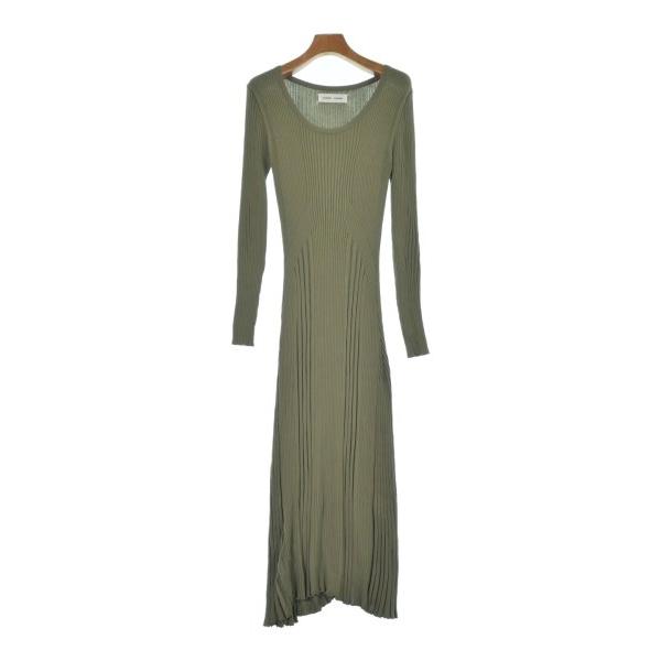 【タイプ】レディース【商品番号】2200551323025r20250406【コンディション】ランク：B   【カラー】カーキ【サイズ】S【実寸(cm)】身幅:32cm,肩幅:34cm,袖丈:60cm,着丈:120cm【素材】レーヨン65%...