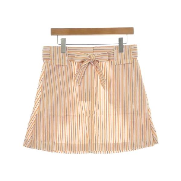 【ブランド】SAMSOE&amp;SAMSOE (サムソエアンドサムソエ)【タイプ】レディース【商品番号】2200623355039r20251112【コンディション】ランク：A   【カラー】ベージュxオレンジx白(ストライプ)【サイズ】...