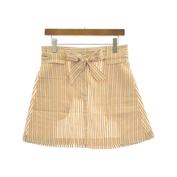 【ブランド】SAMSOE&amp;SAMSOE (サムソエアンドサムソエ)【タイプ】レディース【商品番号】2200618600212r20251030【コンディション】ランク：A   【カラー】オレンジx紫xアイボリー(ストライプ)【サイズ...