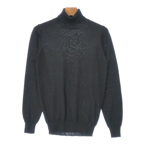 【ブランド】Alessandro Luppi (アレッサンドロルッピ)【タイプ】メンズ【商品番号】2200671276034r20260415【コンディション】ランク：B   詳細：首まわりスレあり【カラー】黒【サイズ】44(S位)【実寸(...
