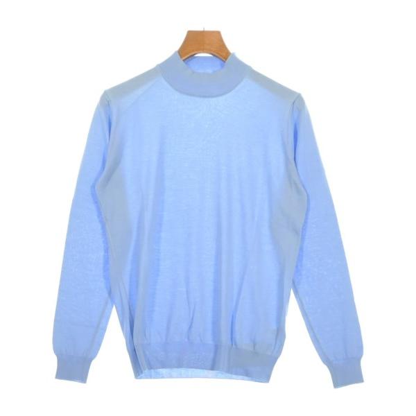 【ブランド】Alessandro Luppi (アレッサンドロルッピ)【タイプ】メンズ【商品番号】2200687295142r20260522【コンディション】ランク：A   【カラー】水色【サイズ】-(S位)【実寸(cm)】身幅:46cm...