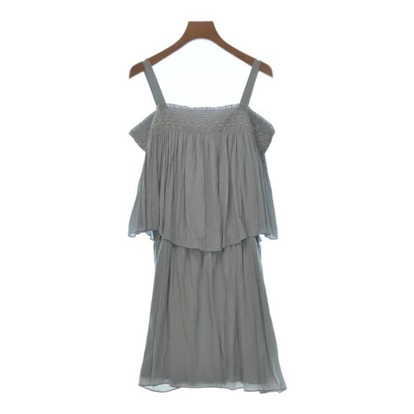 【タイプ】レディース【商品番号】2200482938046r20240930【コンディション】ランク：新品同様   【カラー】水色系【サイズ】M【実寸(cm)】身幅:45cm,肩幅:23cm,ウエスト:65cm,肩からの総丈:88cm【素材...