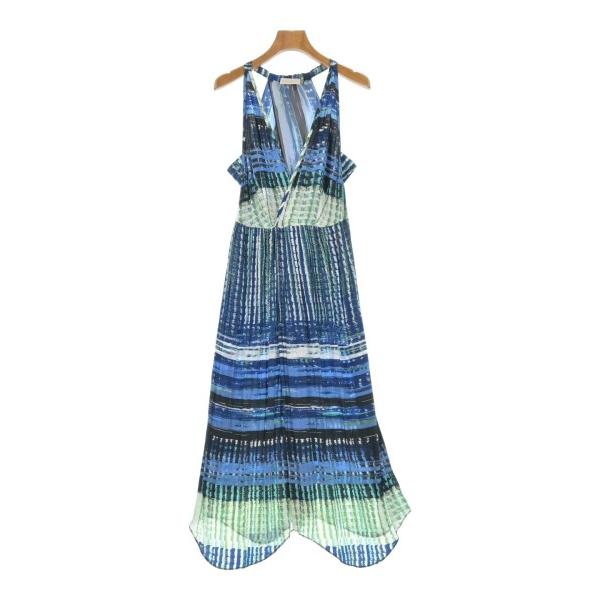 【ブランド】RAMY BROOK (レイミーブルック)【タイプ】レディース【商品番号】2200608812038r20251007【コンディション】ランク：B   【カラー】青x白x青緑等(総柄)【サイズ】XS【実寸(cm)】身幅:40cm...