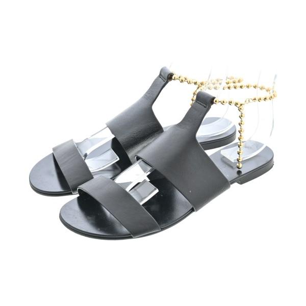 【ブランド】LAOCOONTE (ラオコンテ)【タイプ】レディース【商品番号】2200645610109r20260220【コンディション】ランク：B   詳細：インソール汚れあり【カラー】黒xゴールド【サイズ】EU38(24.5cm位)【...