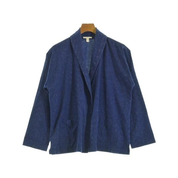 【ブランド】EILEEN FISHER (アイリーン　フィッシャー)【タイプ】レディース【商品番号】2200658061042r20260304【コンディション】ランク：A   【カラー】紺【サイズ】S【実寸(cm)】身幅:63cm,裄丈:...