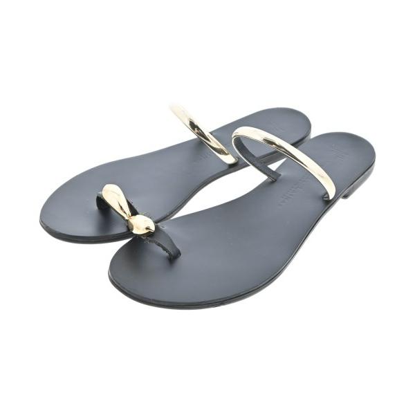 【ブランド】NICOLAS LAINAS (ニコラスライナス)【タイプ】レディース【商品番号】2200602400064r20250920【コンディション】ランク：B   【カラー】黒xゴールド【サイズ】EU37(23.5cm位)【実寸(c...