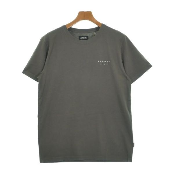 【ブランド】AFENDS (アフェンズ)【タイプ】メンズ【商品番号】2200628829559r20251123【コンディション】ランク：新品同様   【カラー】グレー【サイズ】M【実寸(cm)】身幅:49cm,肩幅:43cm,袖丈:20c...