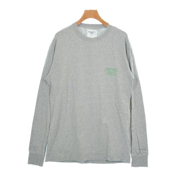 【ブランド】Reception (レセプション)【タイプ】レディース【商品番号】2200623698051r20251226【コンディション】ランク：B   詳細：所々スレあり【カラー】グレー【サイズ】S【実寸(cm)】身幅:48cm,肩幅...