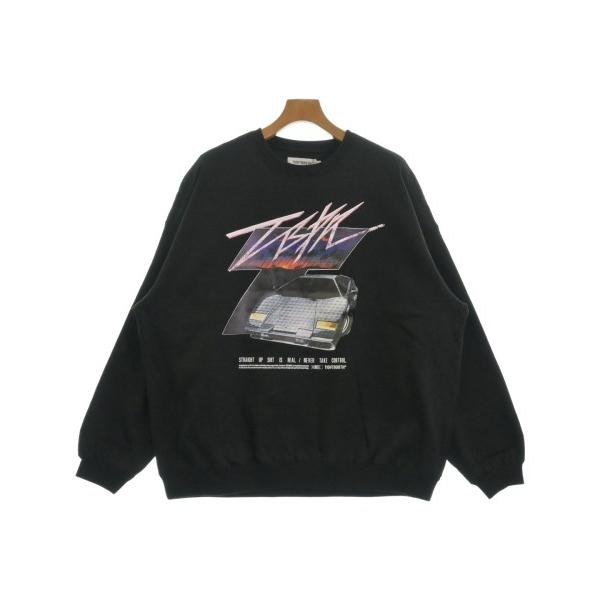 【タイプ】メンズ【商品番号】2200538531092r20250227【コンディション】ランク：A   【カラー】黒【サイズ】L【実寸(cm)】身幅:71cm,肩幅:67cm,袖丈:55cm,着丈:72cm【素材】綿50%、ポリエステル5...