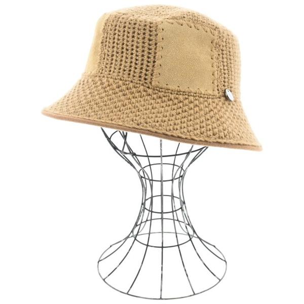 【ブランド】Catarzi (カタージ)【タイプ】レディース【商品番号】2200649787043r20260224【コンディション】ランク：A   【カラー】ベージュ系【サイズ】58【実寸(cm)】頭まわり:58cm,ツバ:6cm,高さ:...