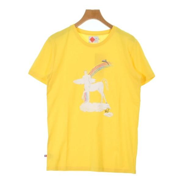 【ブランド】WAIT (ワイト)【タイプ】メンズ【商品番号】2200657132927r20260302【コンディション】ランク：A   【カラー】黄等【サイズ】M【実寸(cm)】身幅:46.5cm,肩幅:42cm,袖丈:20.5cm,着丈...