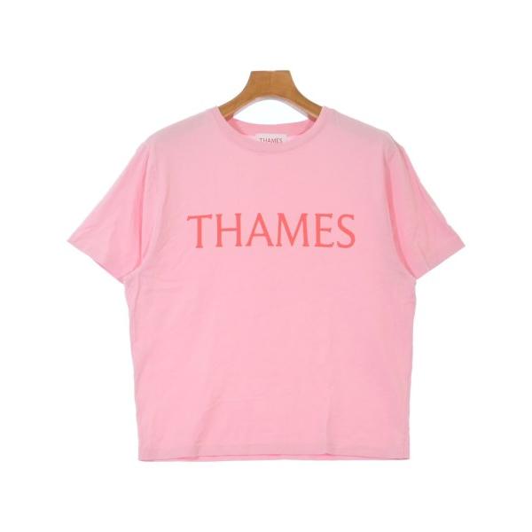 【ブランド】Thames (テムズ)【タイプ】レディース【商品番号】2200596216047r20250923【コンディション】ランク：B   詳細：品質表示なし【カラー】ピンク【サイズ】F【実寸(cm)】身幅:49cm,肩幅:45cm,...
