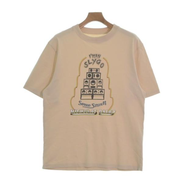 【タイプ】メンズ【商品番号】2200480110024r20240830【コンディション】ランク：A   【カラー】ベージュ【サイズ】S【実寸(cm)】身幅:50.5cm,肩幅:50cm,袖丈:25.5cm,着丈:69cm【素材】綿100%...