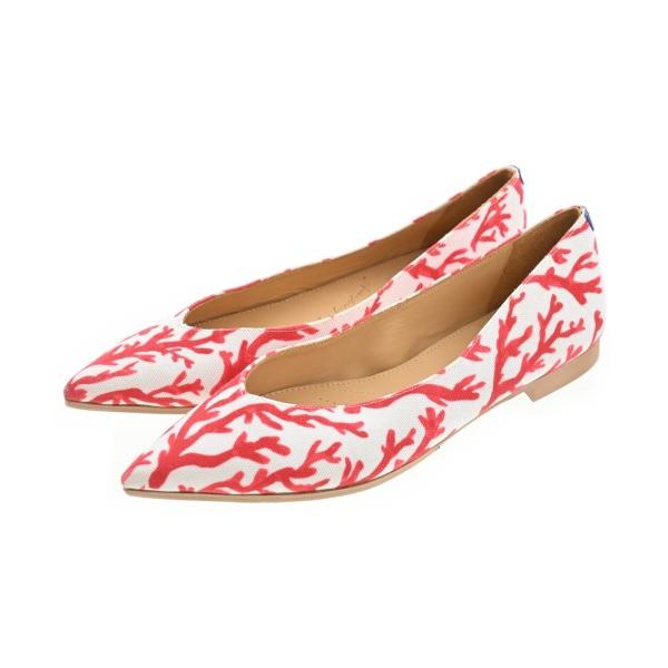 【ブランド】chatelles (シャテール)【タイプ】レディース【商品番号】2200645465266r20260222【コンディション】ランク：A   【カラー】白x赤(総柄)【サイズ】EU39 1/2(26cm位)【実寸(cm)】高さ...