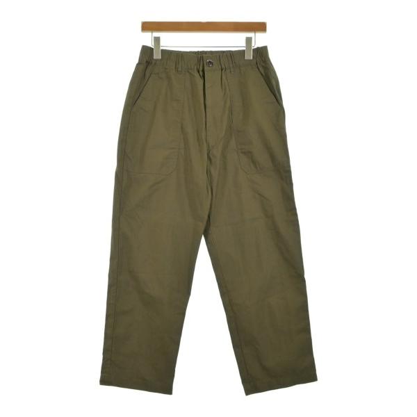 【ブランド】Upscape Audience (アップスケープオーディエンス)【タイプ】メンズ【商品番号】2200613143172r20251105【コンディション】ランク：B   【カラー】カーキ【サイズ】M【実寸(cm)】ウエスト:7...