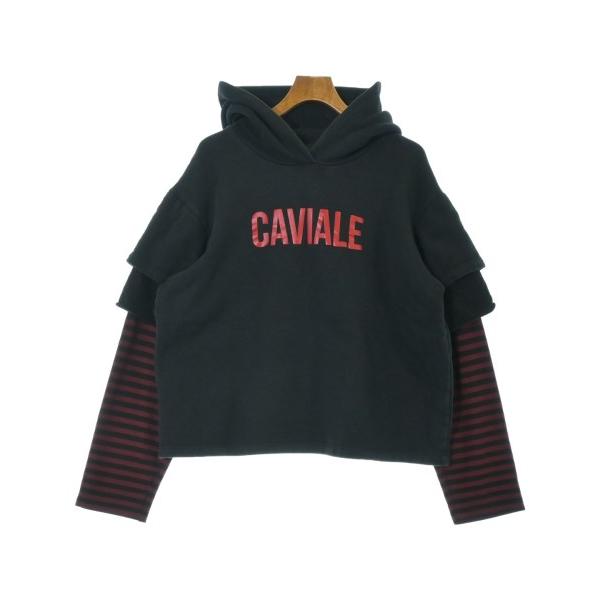 【ブランド】CAVIALE (カビアーレ)【タイプ】メンズ【商品番号】2200654337011r20260217【コンディション】ランク：B   詳細：全体スレあり【カラー】黒【サイズ】L【実寸(cm)】身幅:55cm,肩幅:61cm,袖...