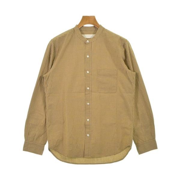 【ブランド】Vas-y Lentement (ヴァジーラントマン)【タイプ】メンズ【商品番号】2200643707290r20260108【コンディション】ランク：B   【カラー】茶xベージュ(チェック)【サイズ】M【実寸(cm)】身幅:...