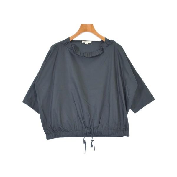 【ブランド】Atlantique Ascoli (アトランティックアスコリ)【タイプ】レディース【商品番号】2200607348095r20251002【コンディション】ランク：A   【カラー】紺【サイズ】0(XS位)【実寸(cm)】身幅...