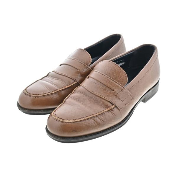 【ブランド】TOMOE (トモエ)【タイプ】メンズ【商品番号】2200593445136r20250913【コンディション】ランク：B   【カラー】茶【サイズ】24.5cm【実寸(cm)】高さ:5.5cm,ヒール:4cm,ソール裏(全長)...