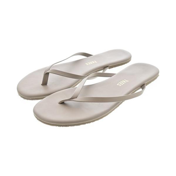 【ブランド】TKEES (ティキーズ)【タイプ】レディース【商品番号】2200644889100r20260301【コンディション】ランク：B   詳細：インソール汚れあり【カラー】グレー系【サイズ】US7(24cm位)【実寸(cm)】ヒー...
