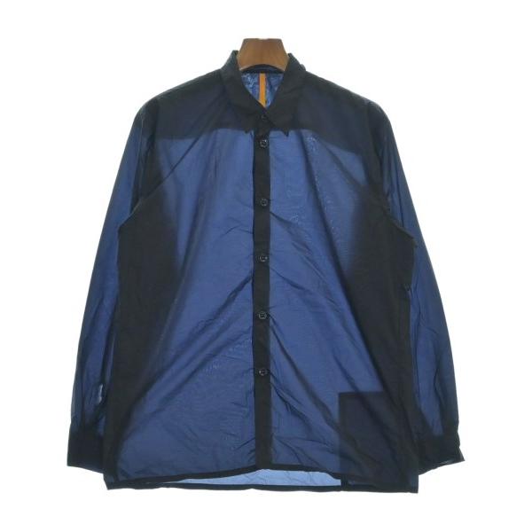 【ブランド】MAN-TLE (マントル)【タイプ】メンズ【商品番号】2200563309031r20251008【コンディション】ランク：B   【カラー】紺【サイズ】S【実寸(cm)】身幅:58cm,肩幅:48cm,袖丈:60.5cm,着...