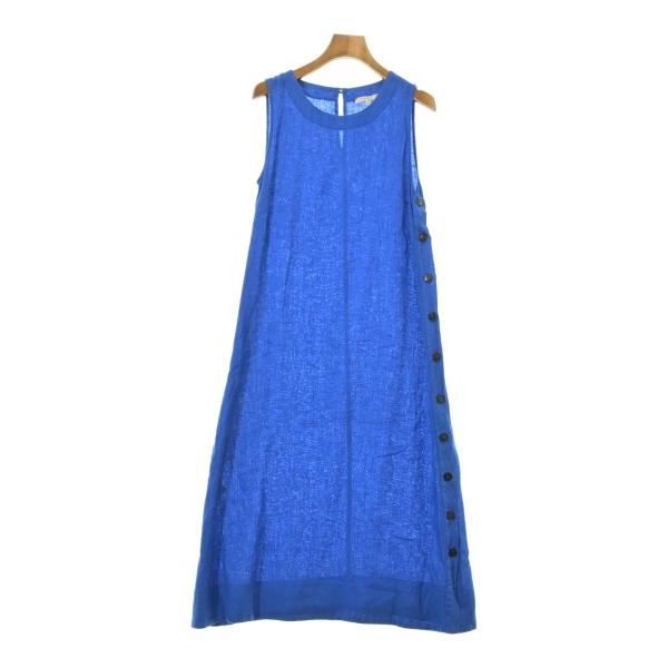 【ブランド】humility (ユミリティー)【タイプ】レディース【商品番号】2200606885058r20251008【コンディション】ランク：B   詳細：品質表示なし【カラー】青【サイズ】36(S位)【実寸(cm)】身幅:40.5c...