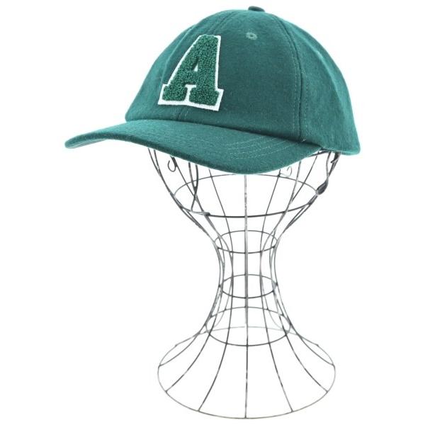 【ブランド】AIME LEON DORE (エメレオンドレ)【タイプ】メンズ【商品番号】2200627976469r20260226【コンディション】ランク：A   詳細：品質表示なし【カラー】緑【サイズ】ONE【実寸(cm)】頭まわり:5...