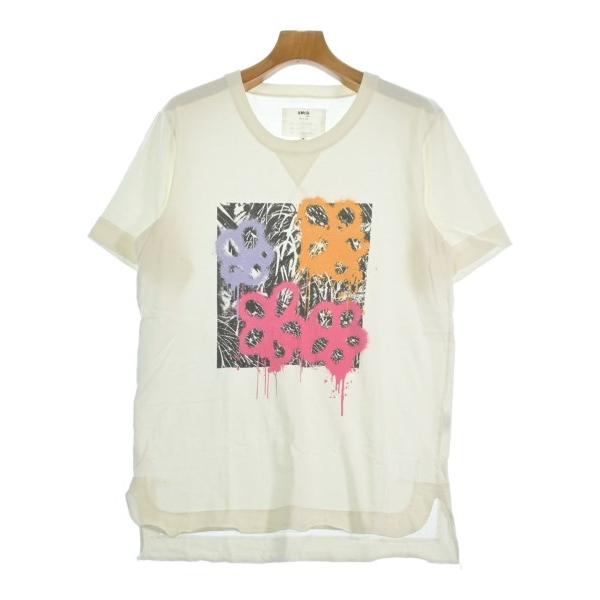 【ブランド】amok (アモック)【タイプ】メンズ【商品番号】2200608543079r20251003【コンディション】ランク：B   【カラー】白等【サイズ】M【実寸(cm)】身幅:50cm,肩幅:44.5cm,袖丈:22cm,着丈:...