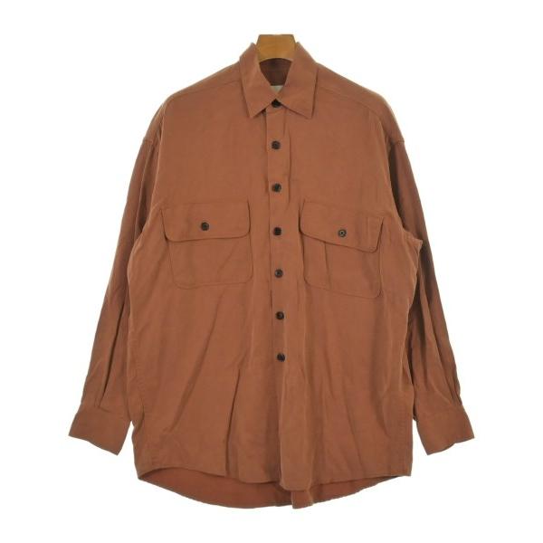 【ブランド】MYTHINKS (マイシンクス)【タイプ】メンズ【商品番号】2200603881350r20251005【コンディション】ランク：A   【カラー】茶【サイズ】XS【実寸(cm)】身幅:69cm,肩幅:56cm,袖丈:56.5...