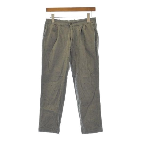 【タイプ】メンズ【商品番号】2200496190010r20241102【コンディション】ランク：B   【カラー】グレーx緑(ドット)【サイズ】44(S位)【実寸(cm)】ウエスト:73cm,裾周り:31cm,ヒップ:82cm,わたり:4...