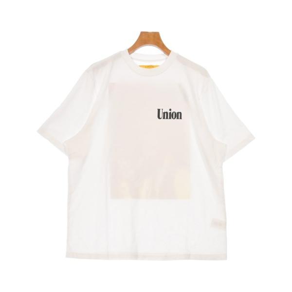 【ブランド】union (ユニオン)【タイプ】メンズ【商品番号】2200584817010r20250918【コンディション】ランク：A   【カラー】白【サイズ】3(L位)【実寸(cm)】身幅:59cm,肩幅:46.5cm,袖丈:27cm...
