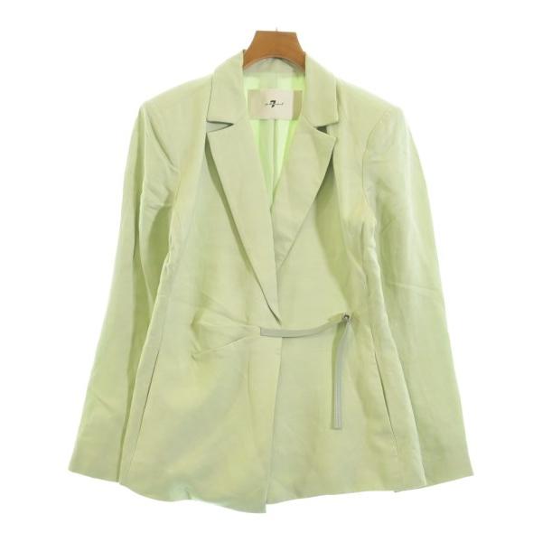 【ブランド】Seven for all mankind (セブンフォオールマンカインド)【タイプ】レディース【商品番号】2200657667085r20260220【コンディション】ランク：新品同様   【カラー】緑【サイズ】M【実寸(cm...