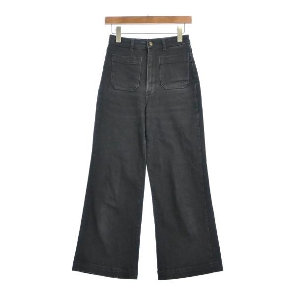 【ブランド】ROLLA'S (ローラス)【タイプ】レディース【商品番号】2200679787037r20260515【コンディション】ランク：B   詳細：所々スレあり【カラー】黒(デニム)【サイズ】26(M位)【実寸(cm)】ウエスト:6...